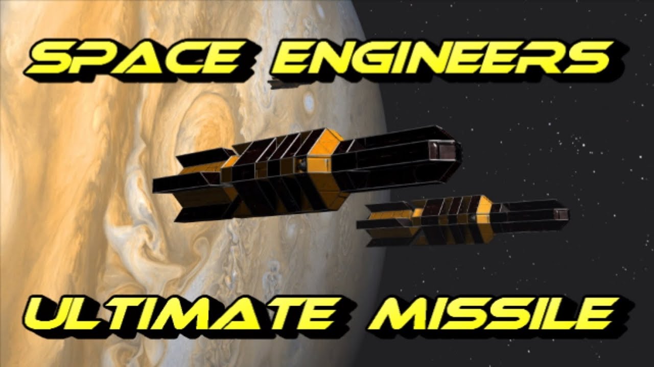Space Engineers Ultimate Cruise Missile! - YouTube