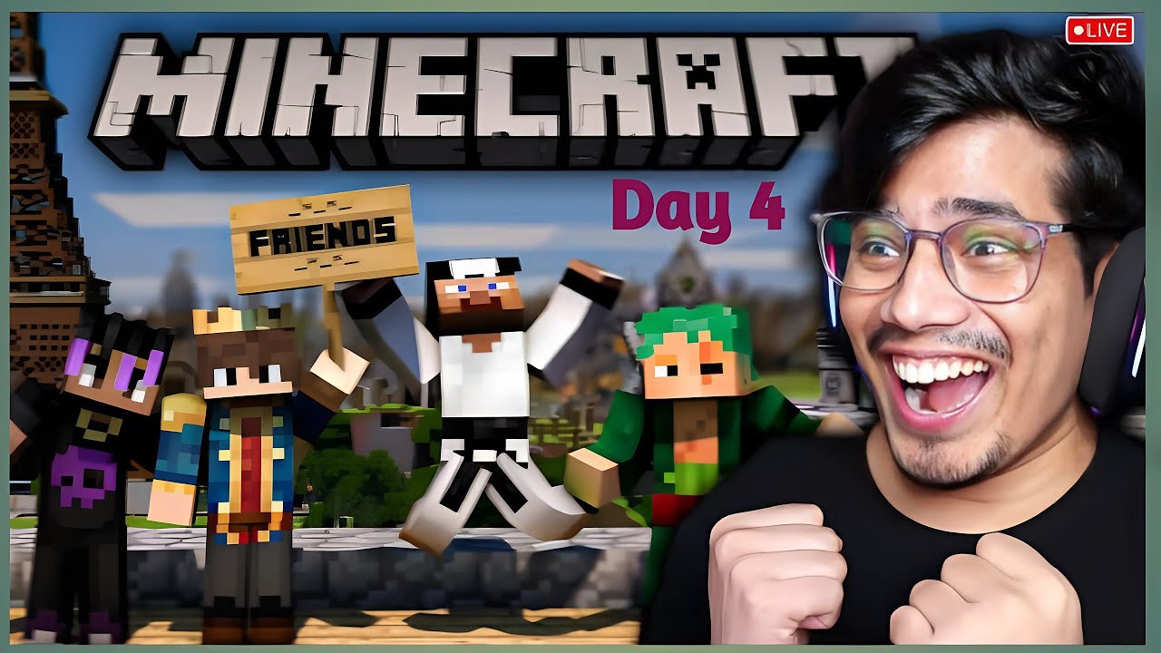 I Started new series of Minecraft DAY4 || (pe) Pocket edition || sasta gamerfleet is here # ...