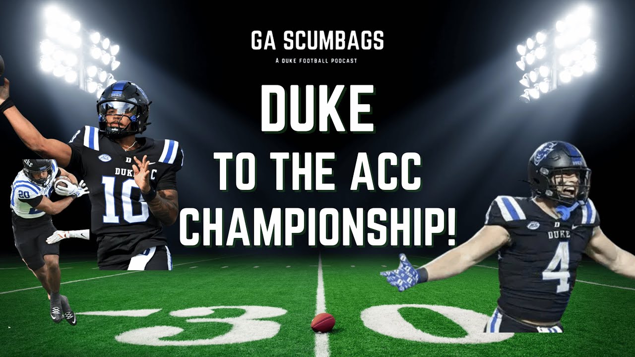 DUKE ACC CHAMPIONSHIP PREVIEW! - YouTube
