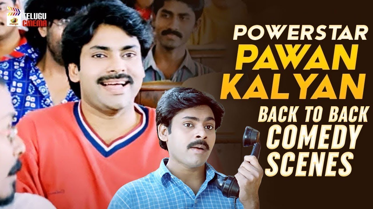 Pawan Kalyan Back To Back Comedy Scenes | Pawan Kalyan Best Comedy ...