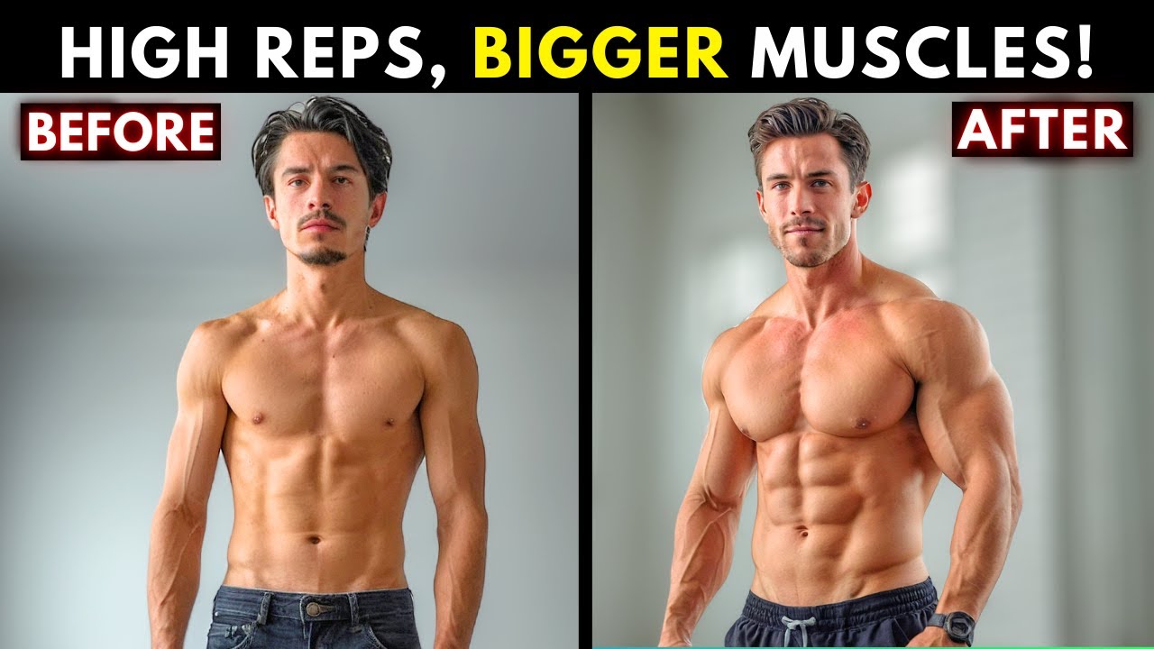 Why High Reps Build Muscle Faster (No One Talks About This) - YouTube