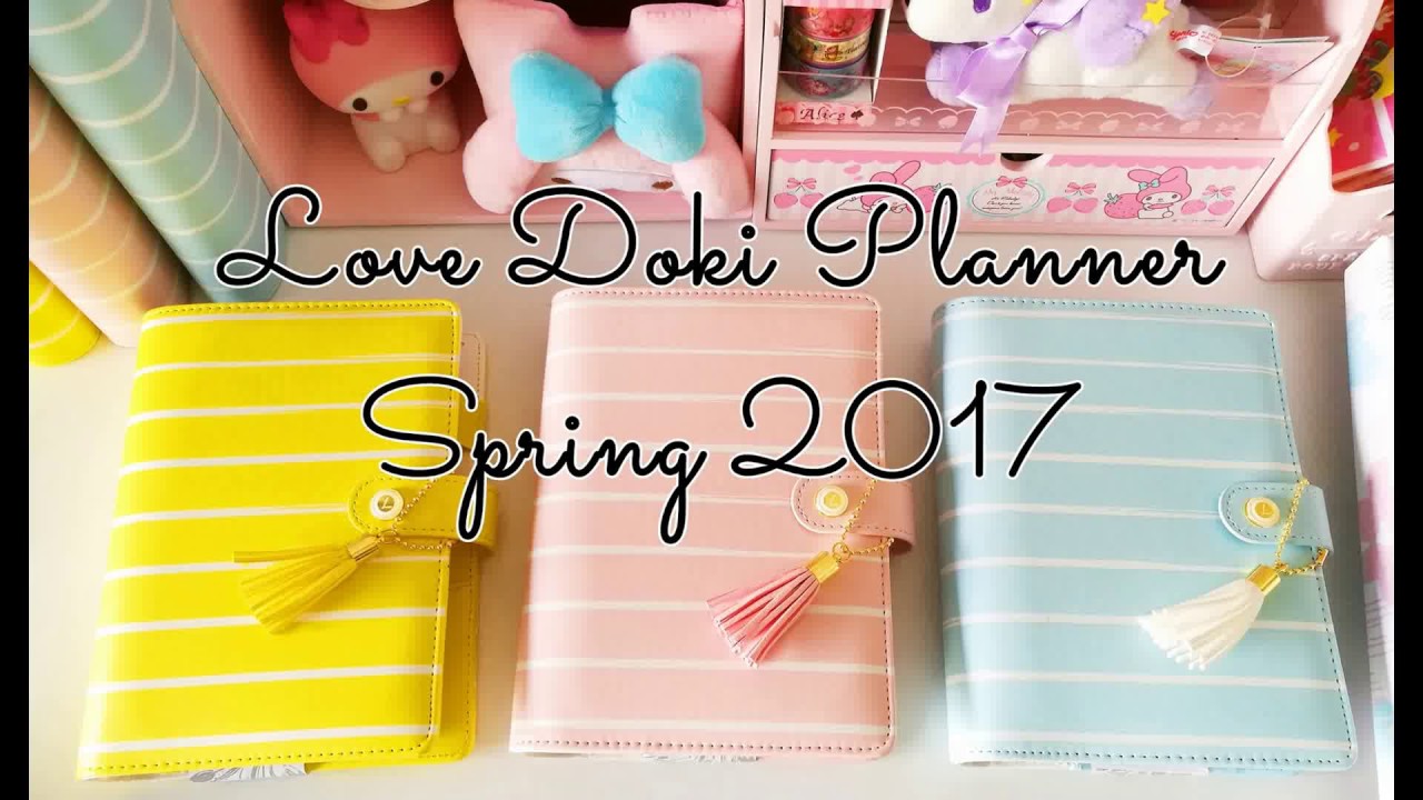 Planner Reviews Love Doki | Spring 2017 รีวิวแพลนเนอร์คอลเลคชั่นใหม่จาก ...