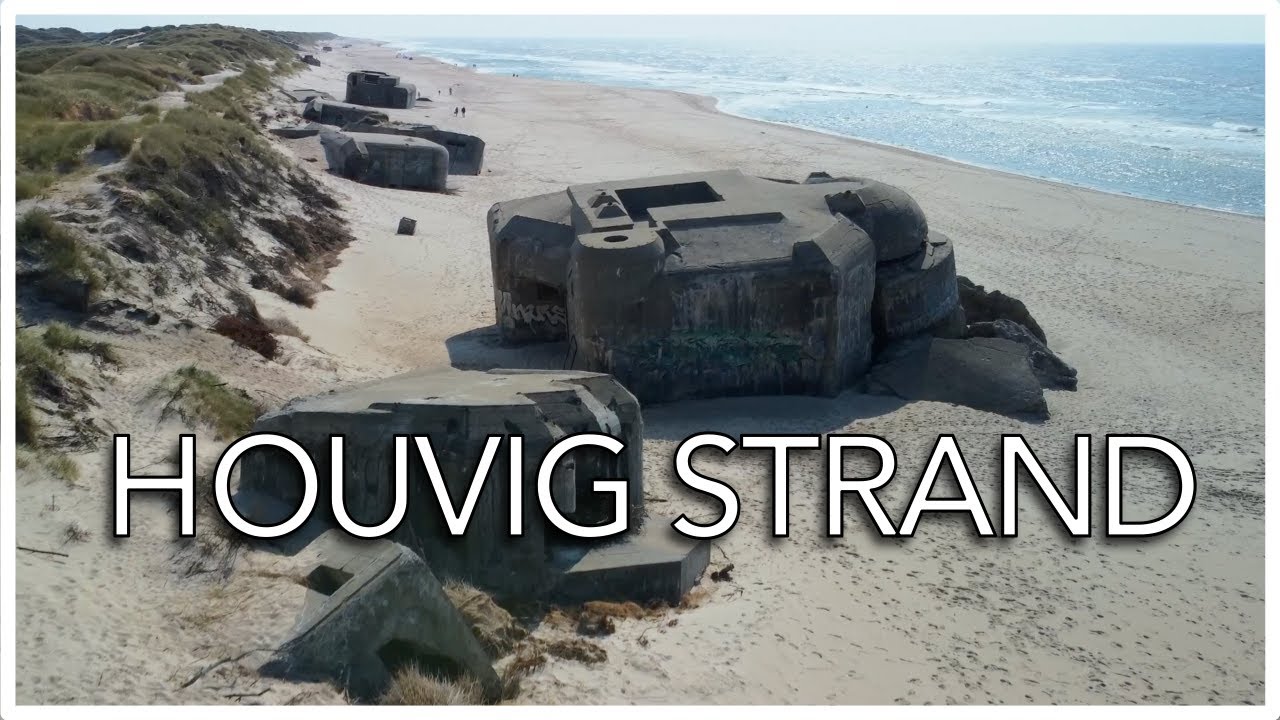 Houvig Strand Nordseeküste Dänemark | up high film | DJI Mini 2 - YouTube