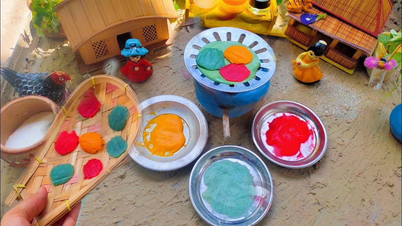 Miniature Rice Papad Recipe| How To Make Rice Flour Papad| Easy Steps ...