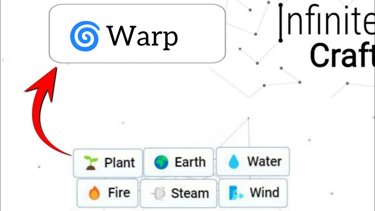 How to make Warp in infinite craft | infinity craft - YouTube