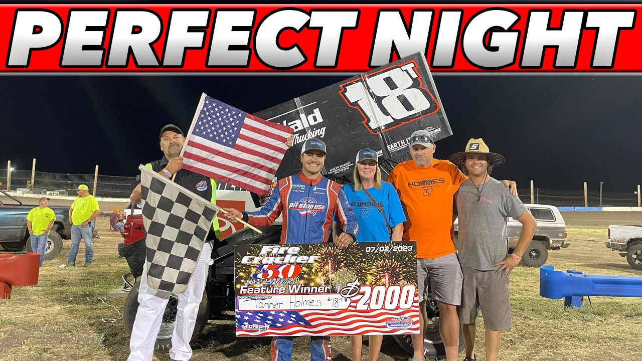 A PERFECT NIGHT! From LAST To The Win At Southern Oregon Speedway ...
