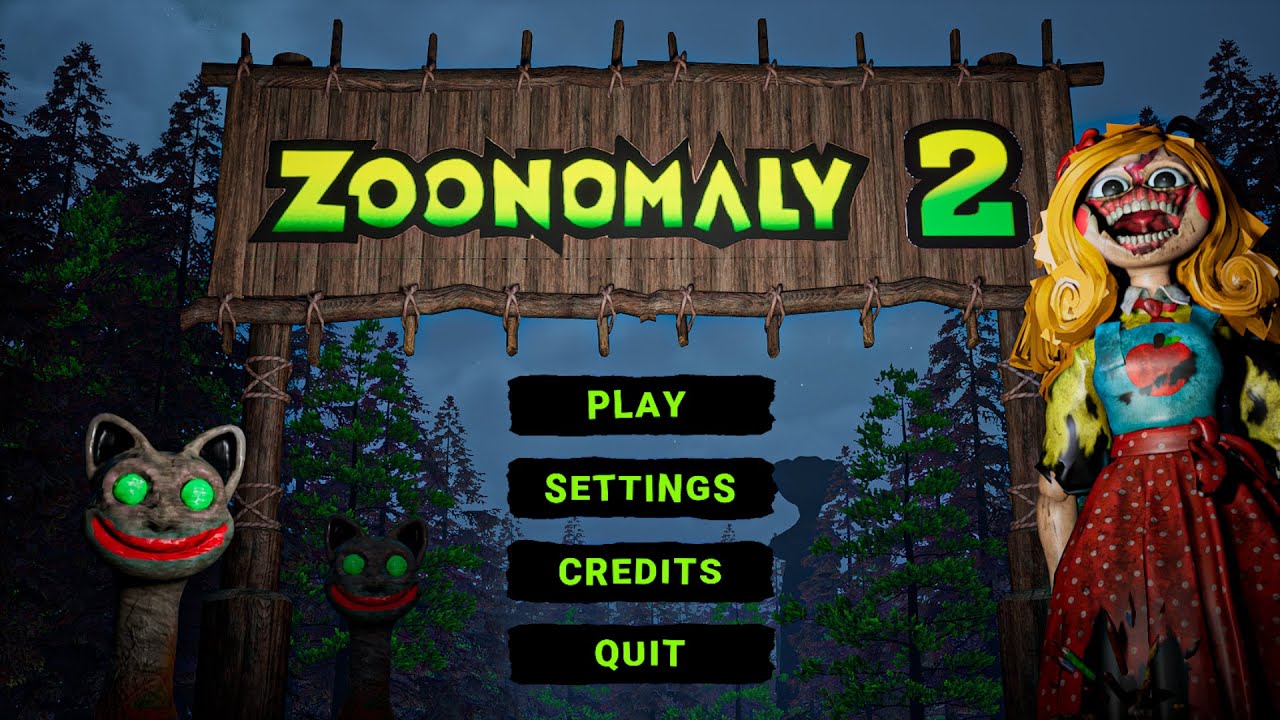 Zoonomaly | Zoonomaly 2 Full Game Play | Miss Delight Appears At The ...