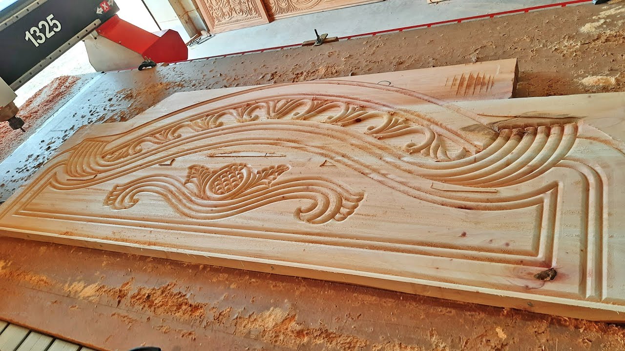 Best Simple Bed Designing with Automated CNC Router | Wonderful Wood ...