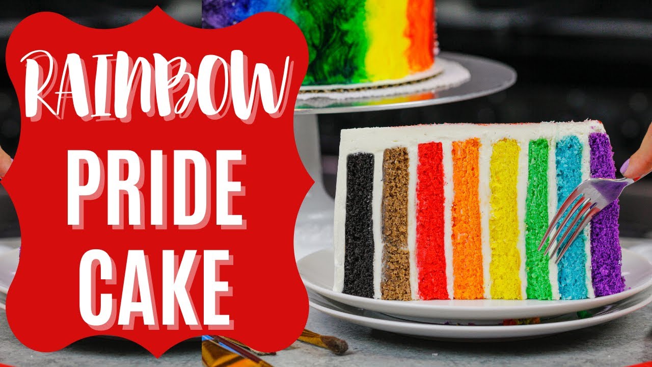 Rainbow Pride Cake | CHELSWEETS - YouTube