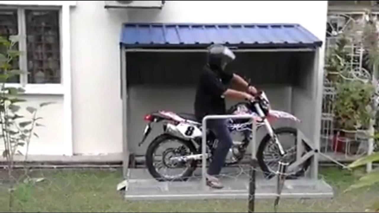 The Best Motorbike Garage Ever!!! - YouTube