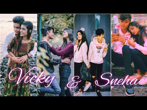 Vicky And Sneha | The Love Birds | Couple Goals | Tiktok Lovers |