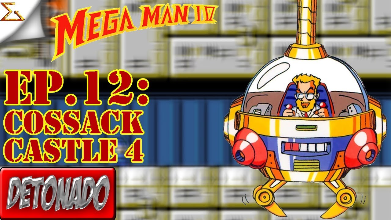 Detonado Mega Man 4 - Ep.12 - Castelo Dr. Cossack 4: Dr. Cossack - YouTube