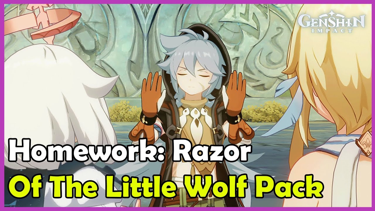 Witch Homework: Razor | Of The Little Wolf Pack | v6.2 | Genshin Impact ...