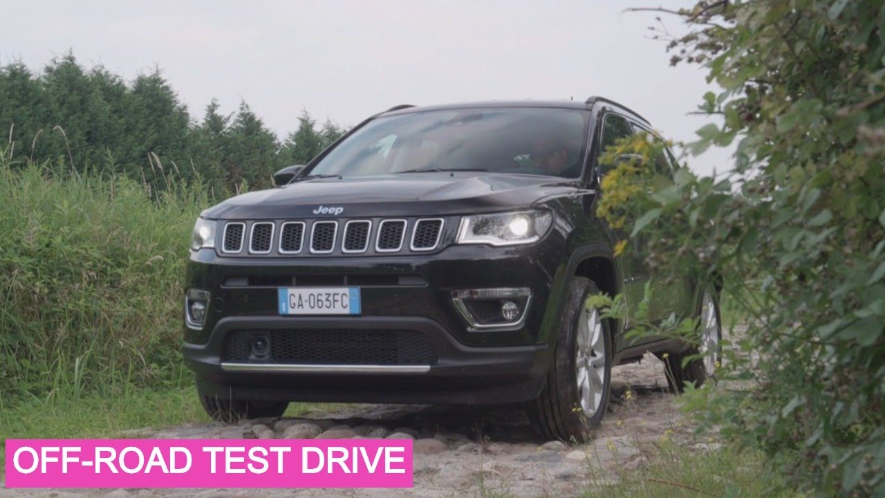 All New Jeep Compass 4xe Off-Road Test Drive - New Design - 2022 - YouTube