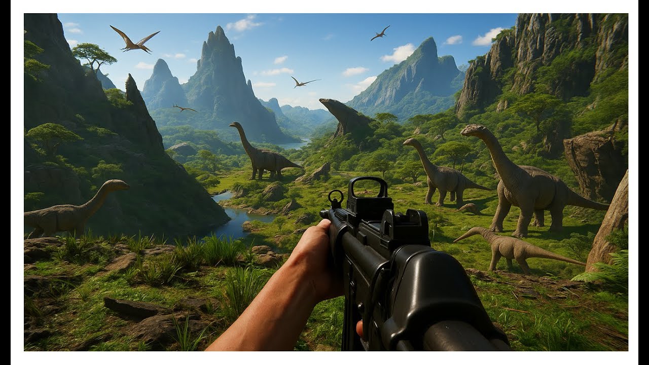 This NEW Dinosaur Game is BRUTALLY AMAZING | Next-Gen Prehistoric ...