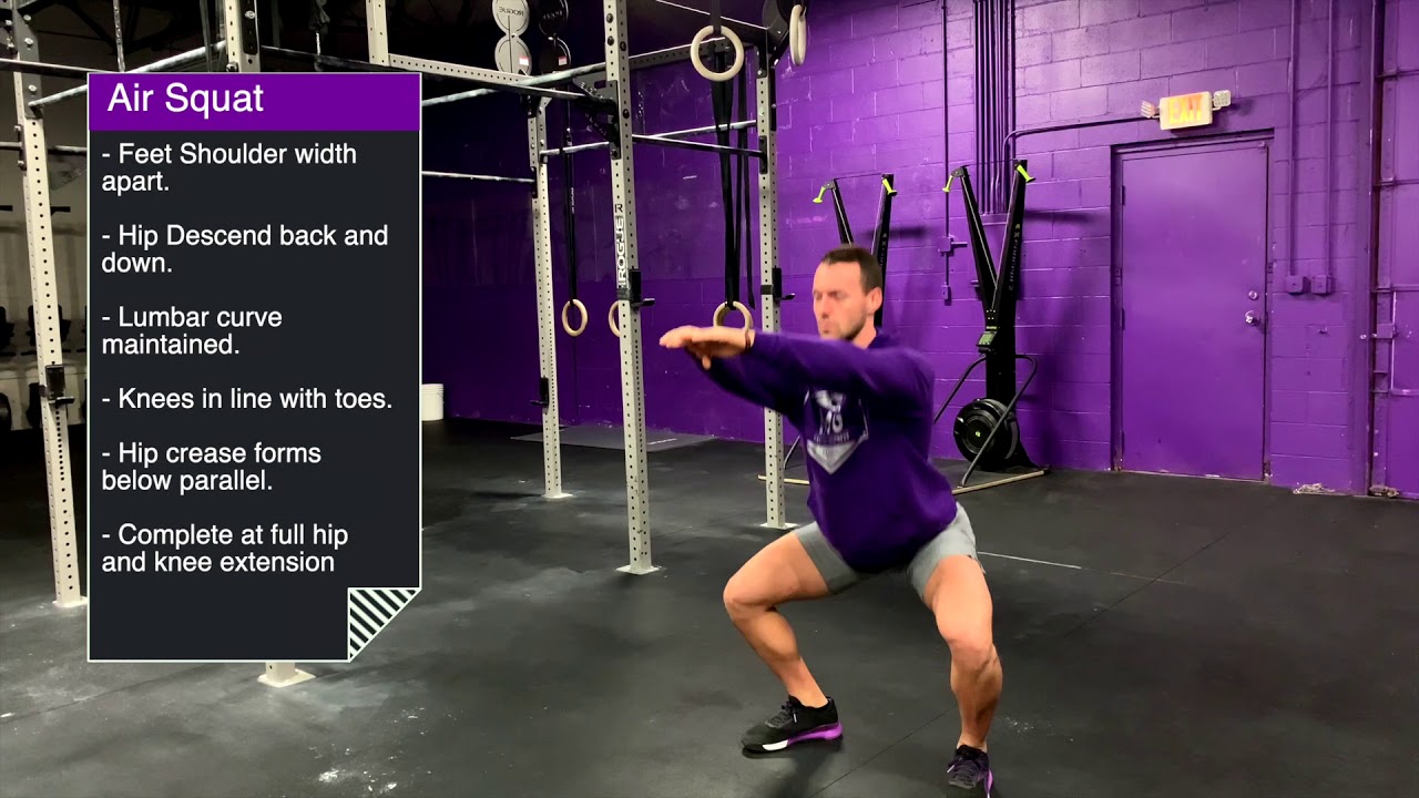 M4G Library | Air Squat | CrossFit® Foundational Movement - YouTube