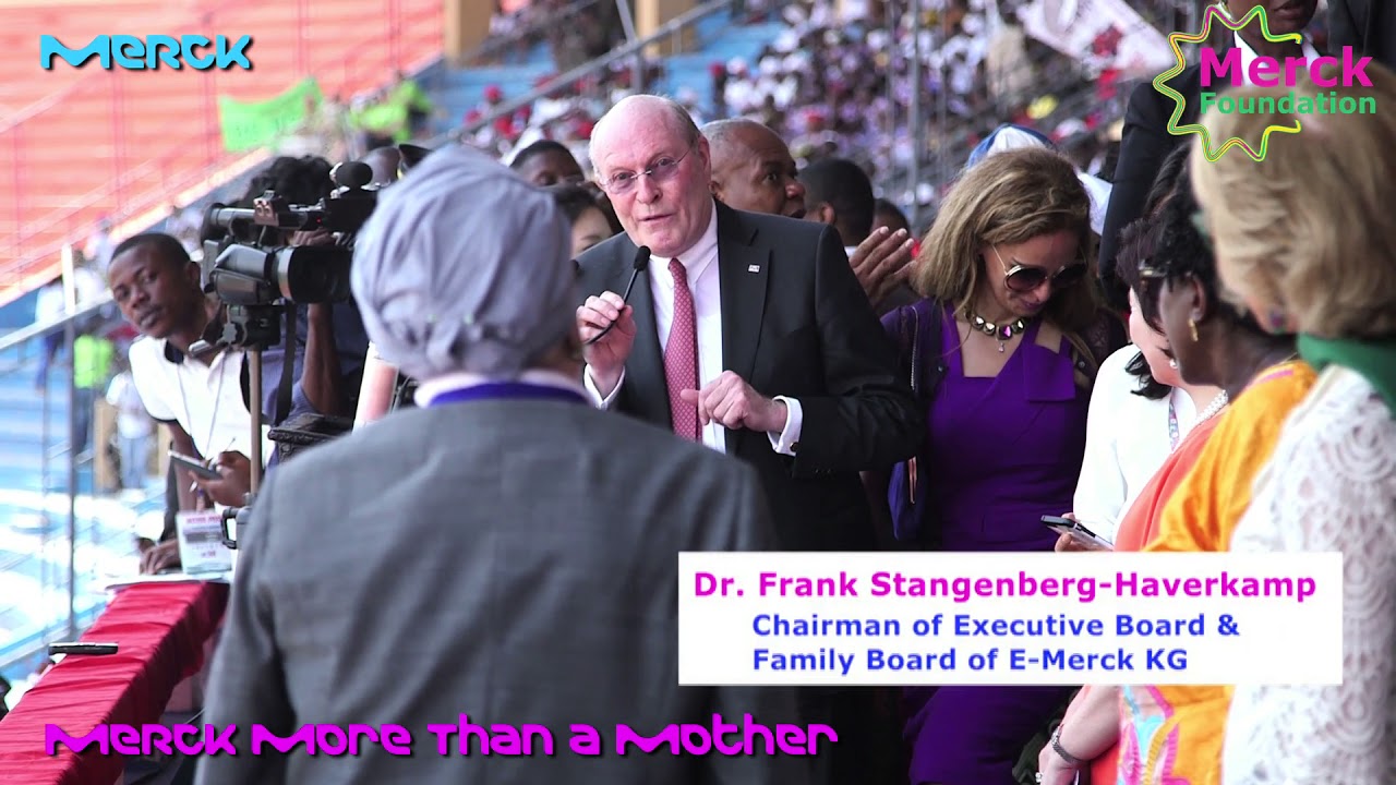 Prof. Frank Stangenberg-Haverkamp awarded by President, H.E. Ellen ...