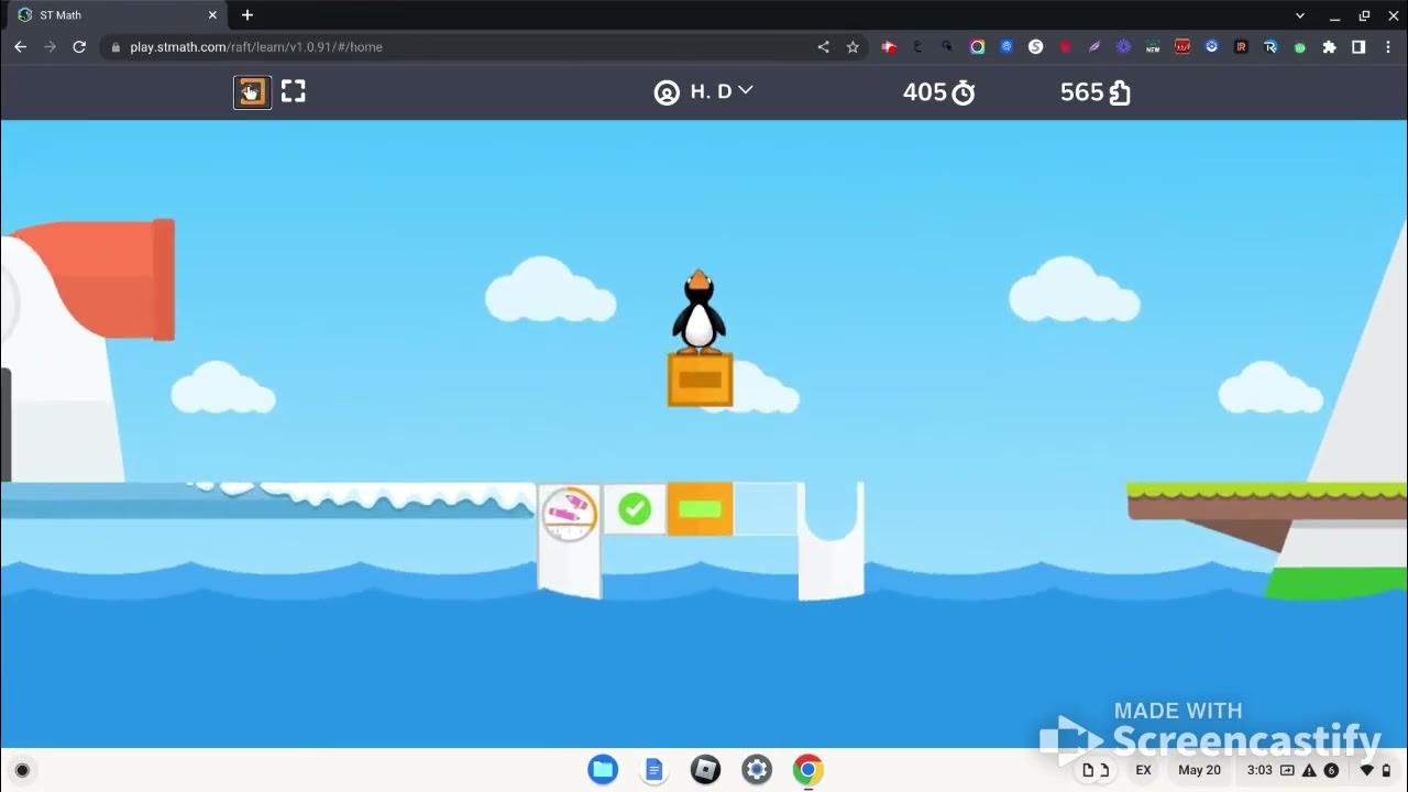 How to glitch Jiji on ST math! - YouTube