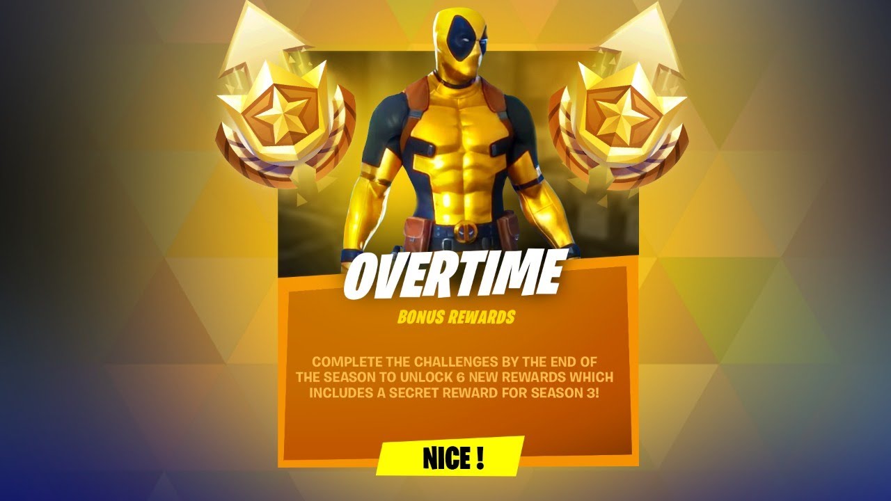 FORTNITE OVERTIME CHALLENGES & REWARDS! (Fortnite Battle Royale) - YouTube
