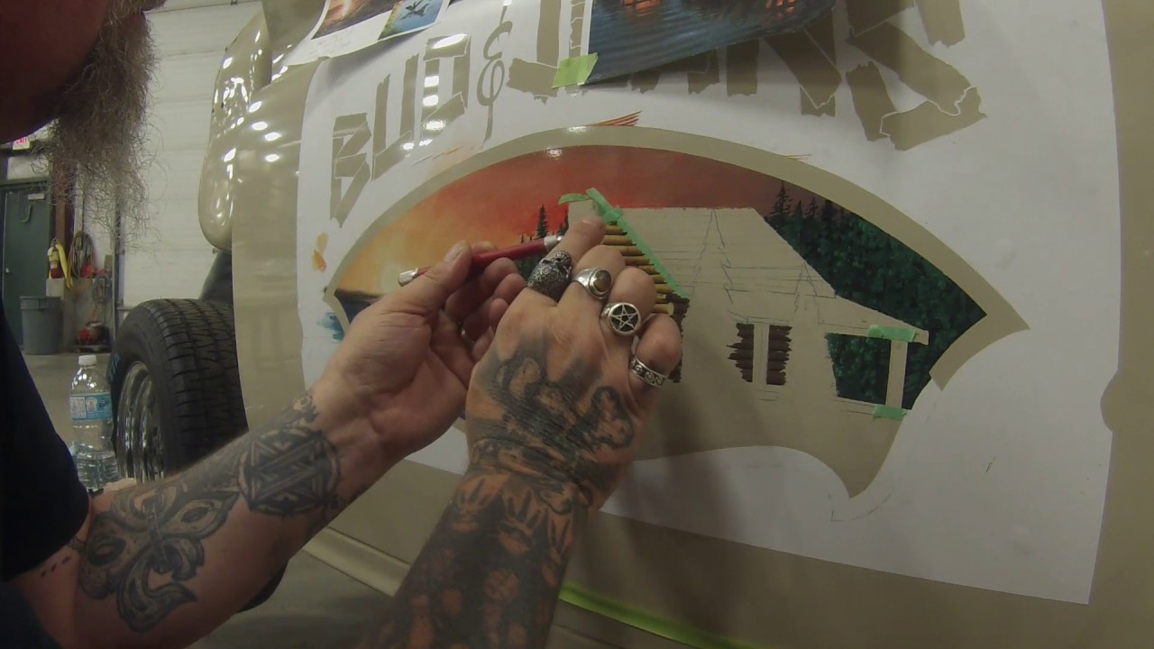 Hand Painted Lettering & Pictorial - Start to Finish - Part 2 of 4 ...