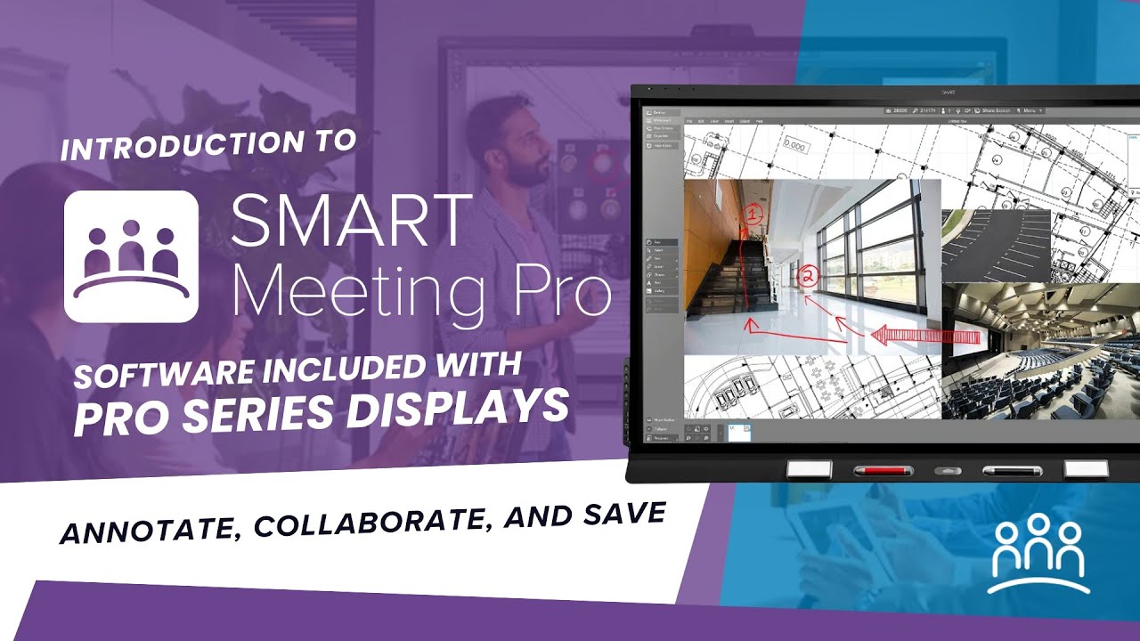 SMART Meeting Pro® - Annotate, collaborate, and SAVE! - YouTube