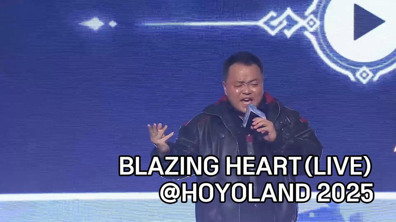 BLAZING HEART(LIVE) at HOYOLAND2025 - YouTube