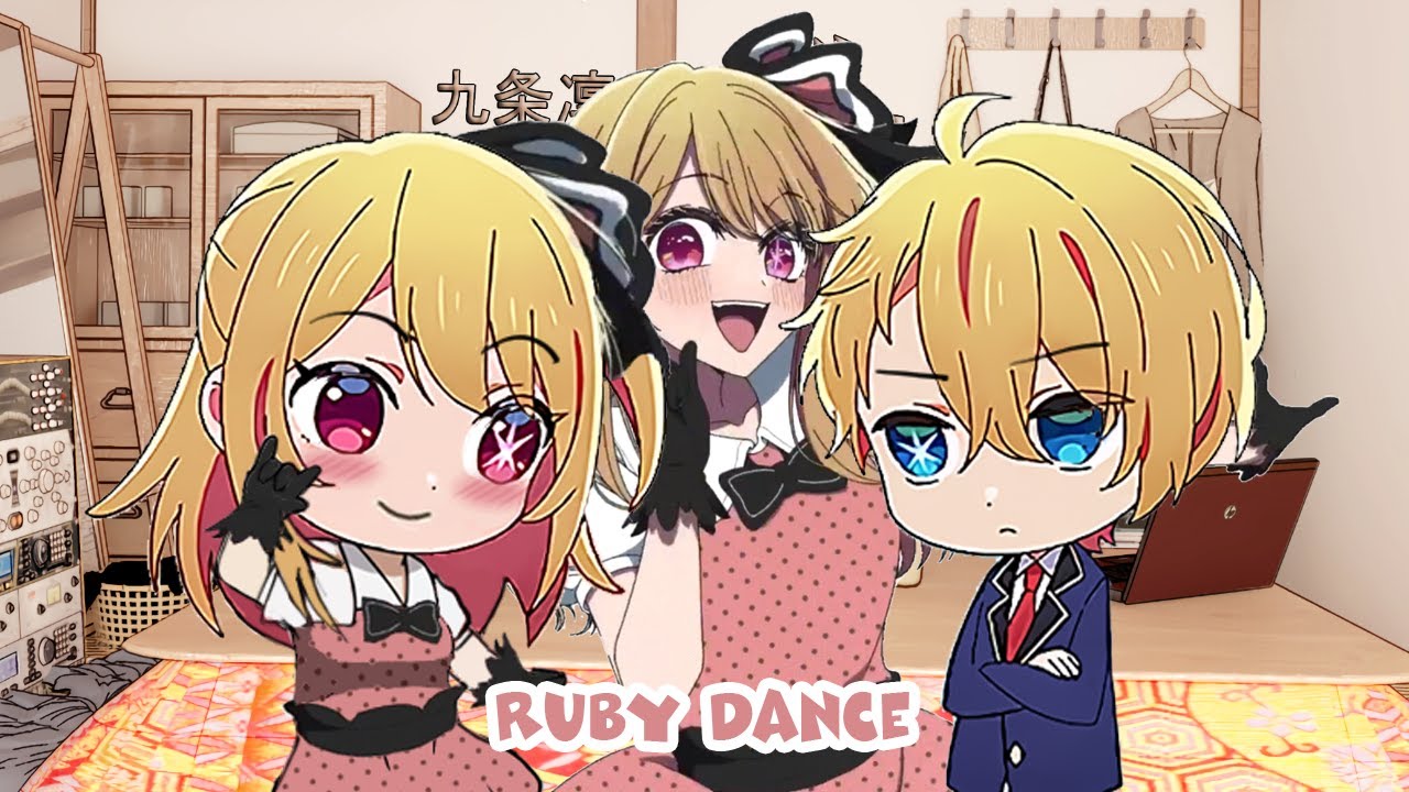 Aqua x Ruby - Ruby Doodle Dance (Oshi no Ko) | Anime Characters React ...