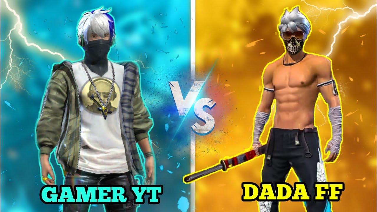 FREE FIRE CUSTOM VS GAMER YT VS DADA FF VIDEOS 😎 - YouTube
