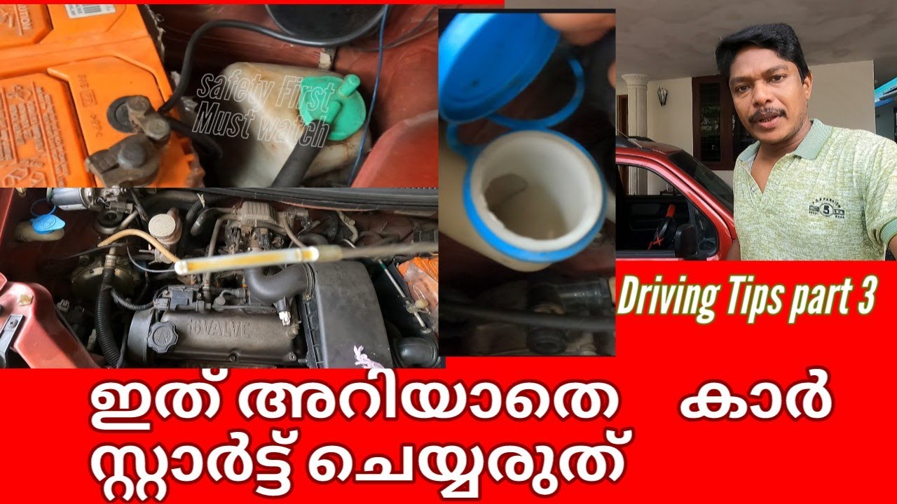 CAR ROUTINE CHECKUP FOR NEW DRIVERS | Driving Tips for beginners Part-3 ...