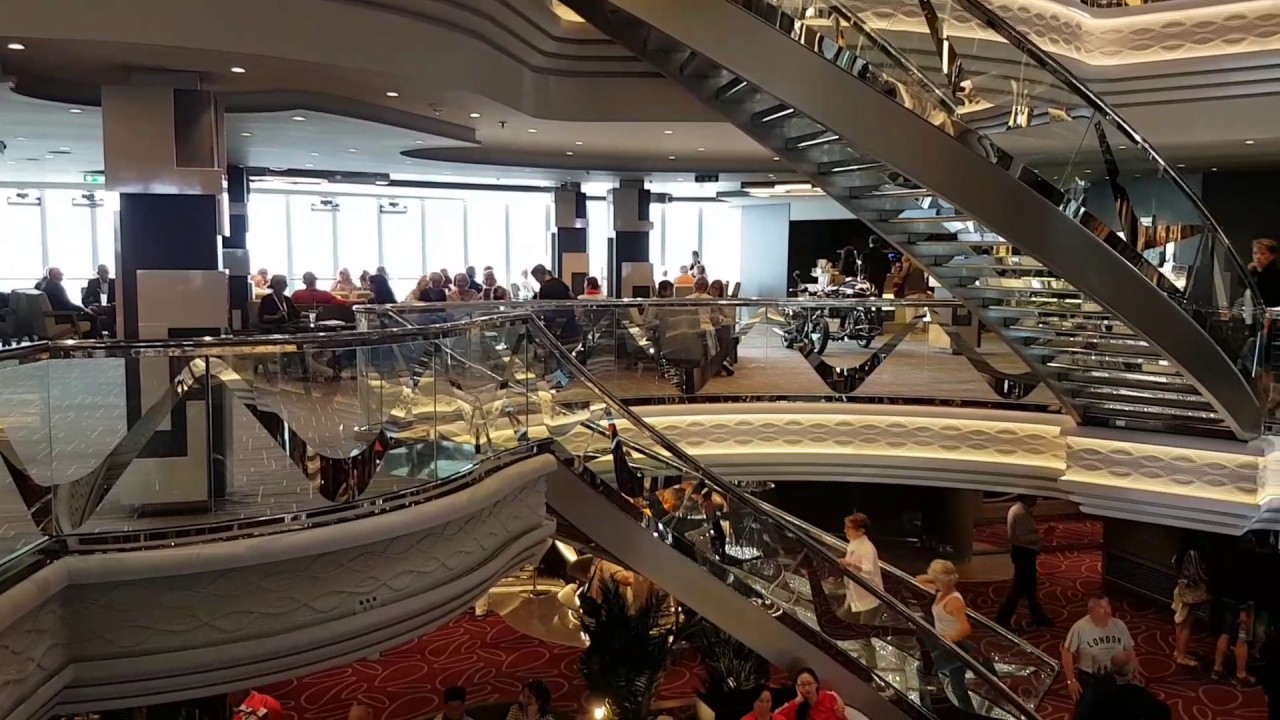 MSC Meraviglia, The Infinity Atrium - YouTube