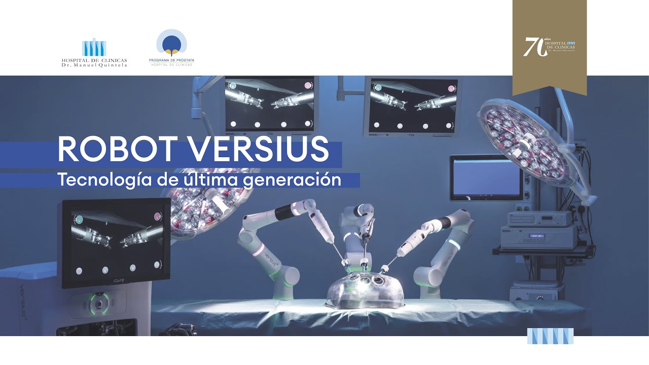 Presentación del Robot Versius - YouTube
