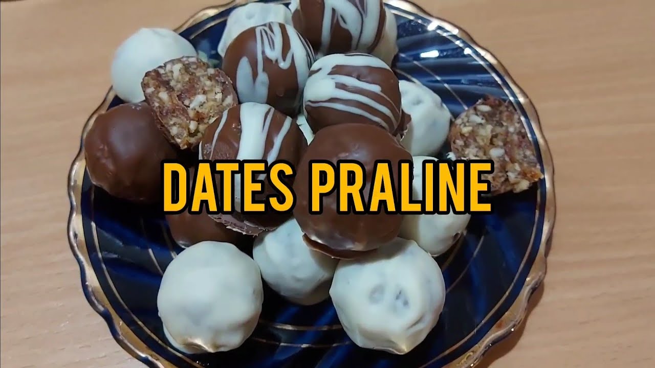 Dates Praline/ datteln pralinen *Make it Easy* - YouTube