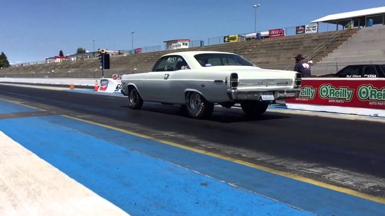 1967 ford Fairlane drag car - YouTube