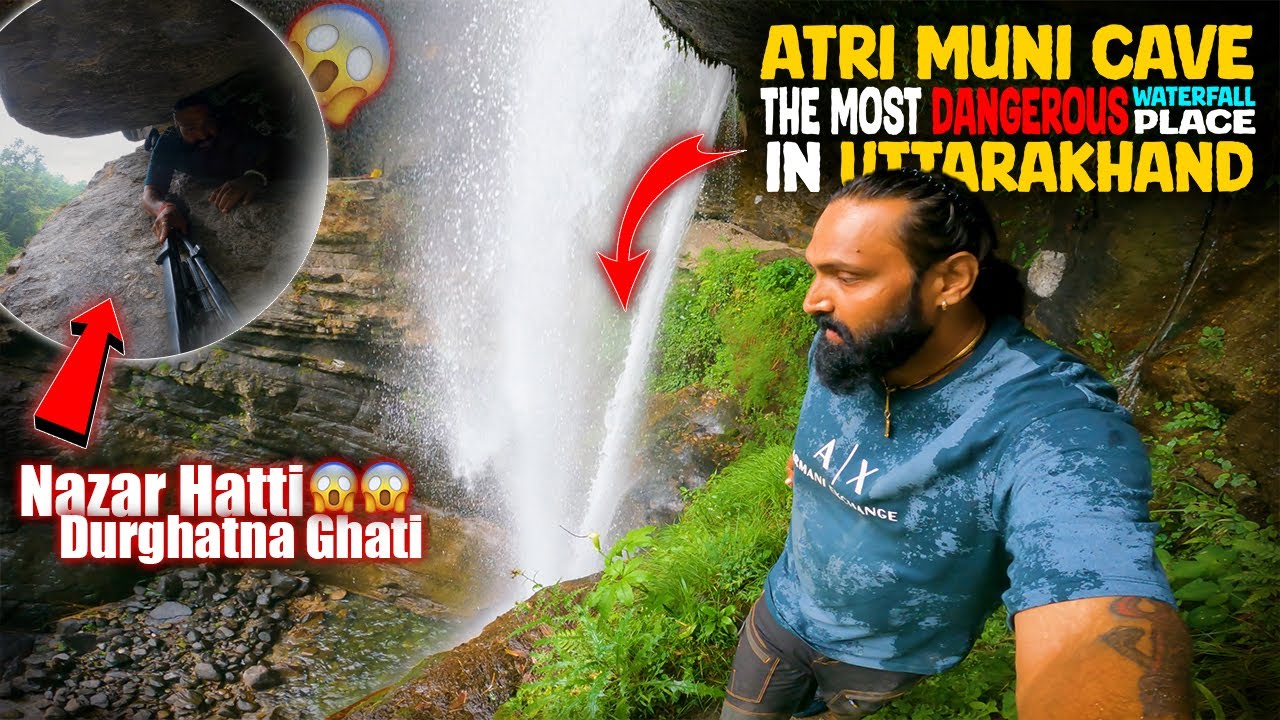 ATRI MUNI Waterfall Cave 2025 | Anusaya Devi Temple Trek🙏| Very ...