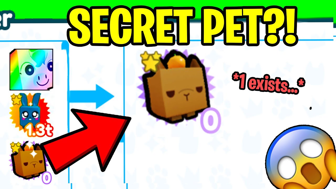 I Got NEW SECRET PET.. (ONLY 1 EXISTS) - YouTube