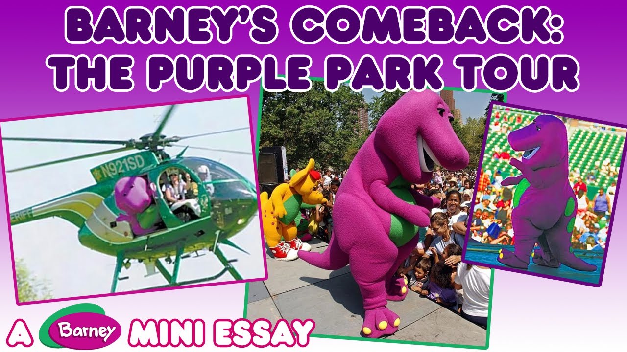History of Barney's Purple Park Tour (Video Essay) - YouTube