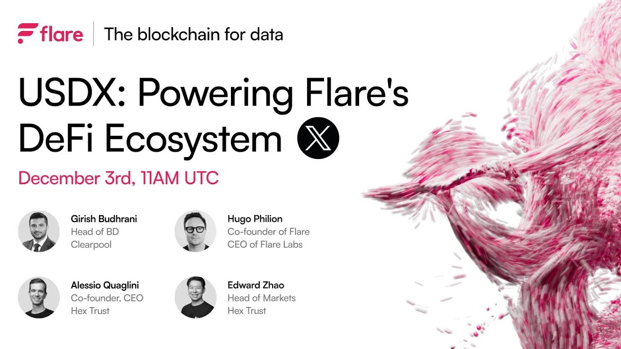 LIVE: Flare Network x USDX (Powering DeFi on Flare) - FAssets Launch ...