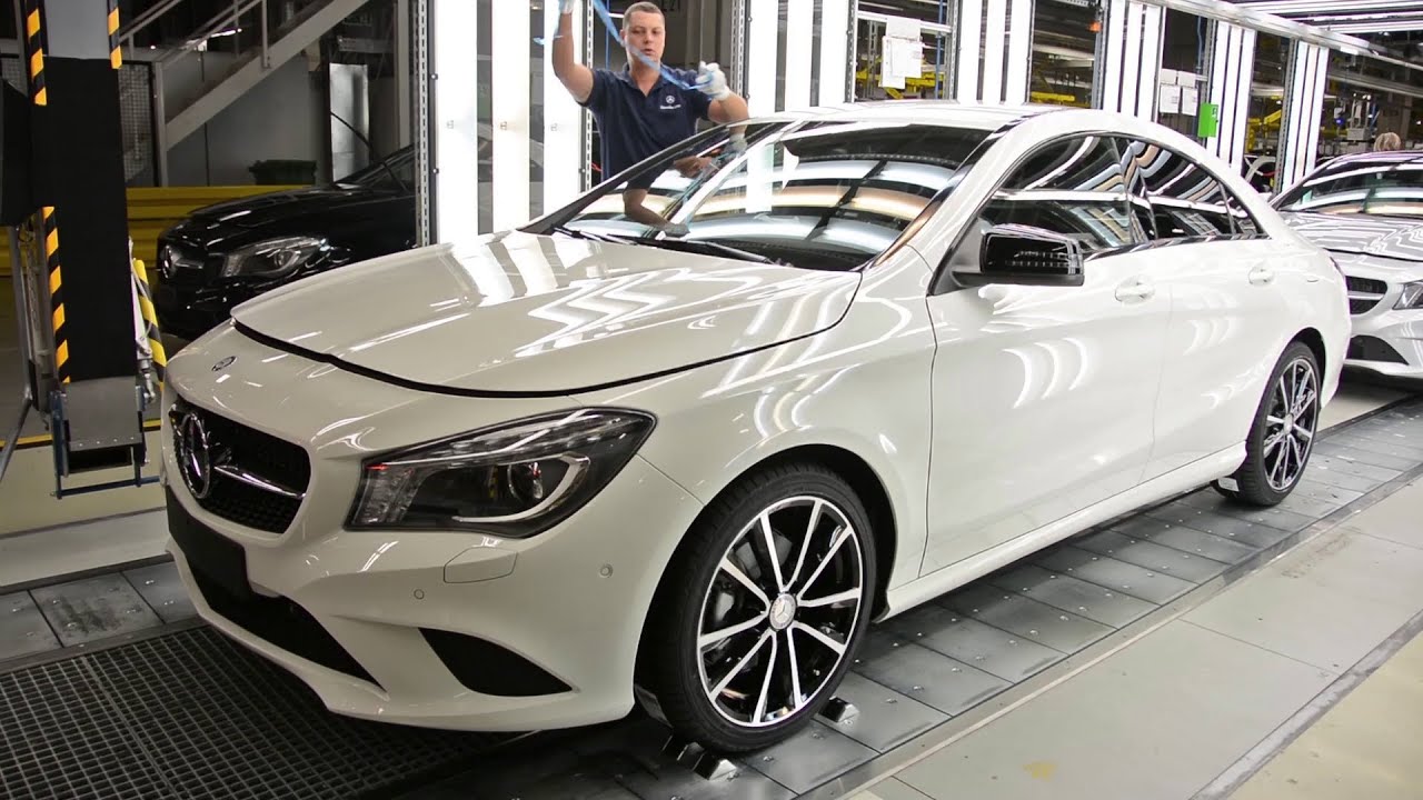 Mercedes CLA production | Somos Media - YouTube