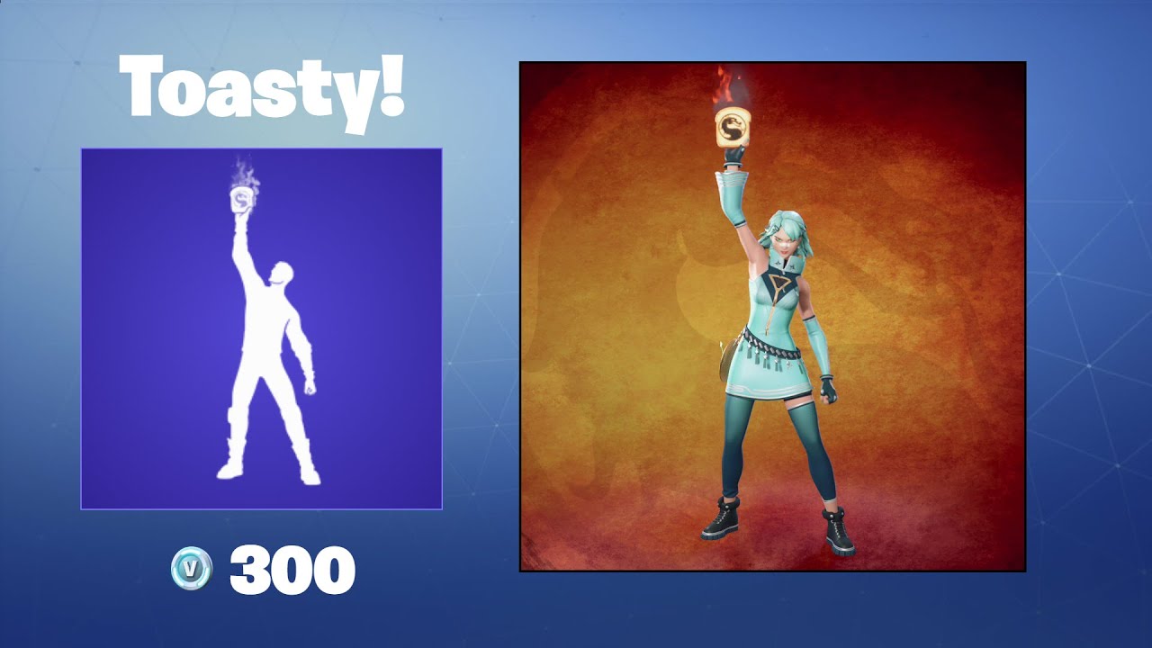 Toasty! | Fortnite Emote - YouTube