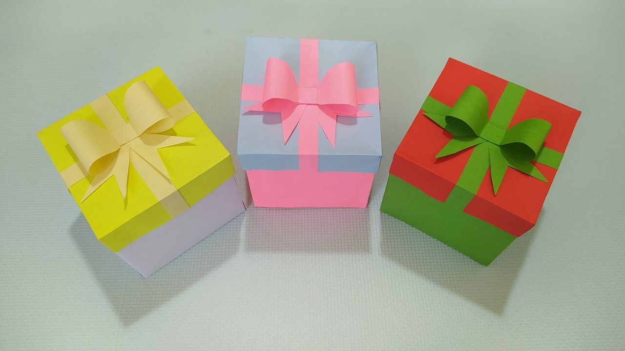 DIY Gift Box / How to make Gift Box? - YouTube