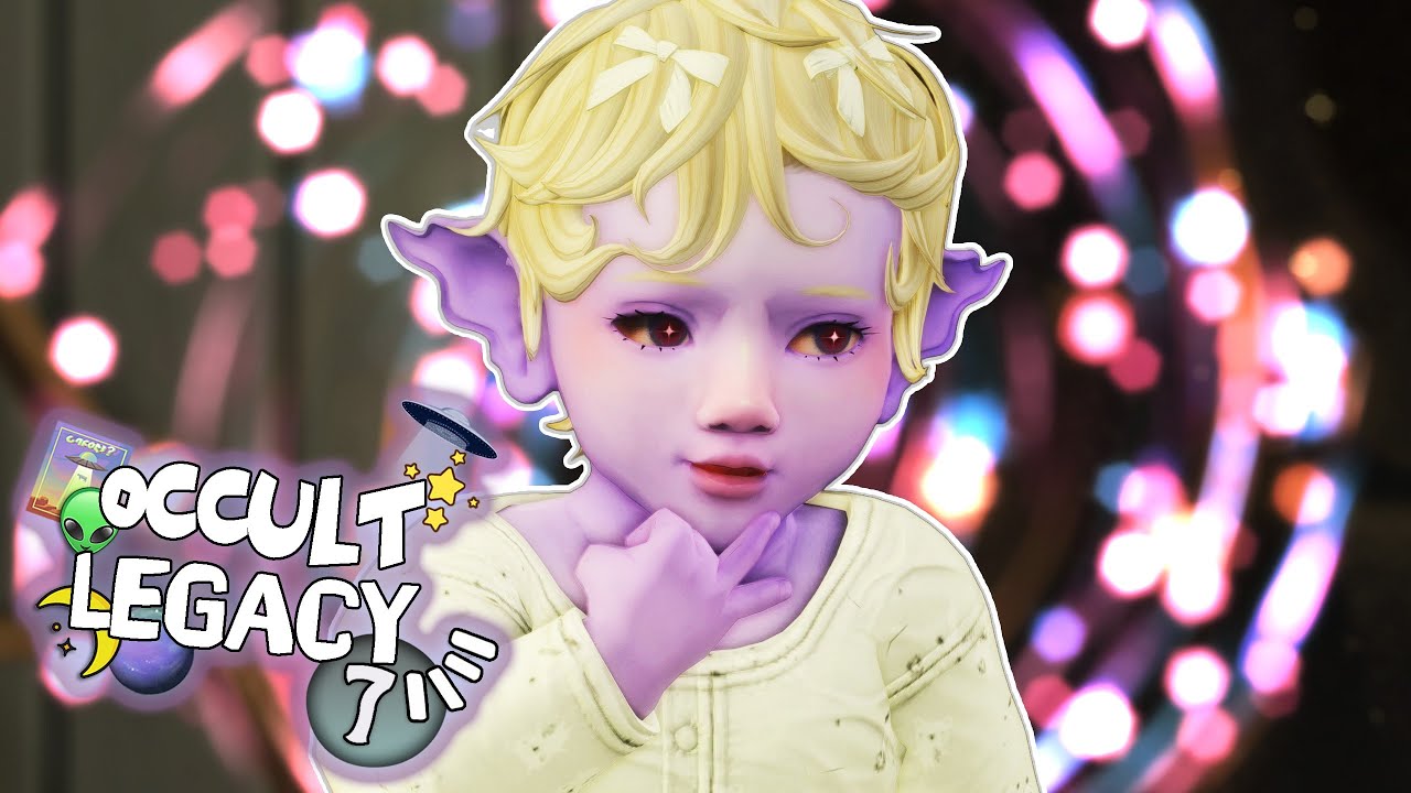 ep O7 | the baby is here! | *. occult legacy challenge .* | the sims 4 👾🍼 - YouTube