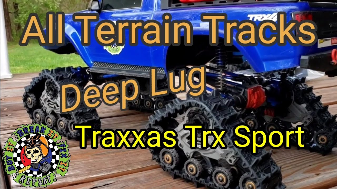 Traxxas All Terrain Deep Tracks - YouTube