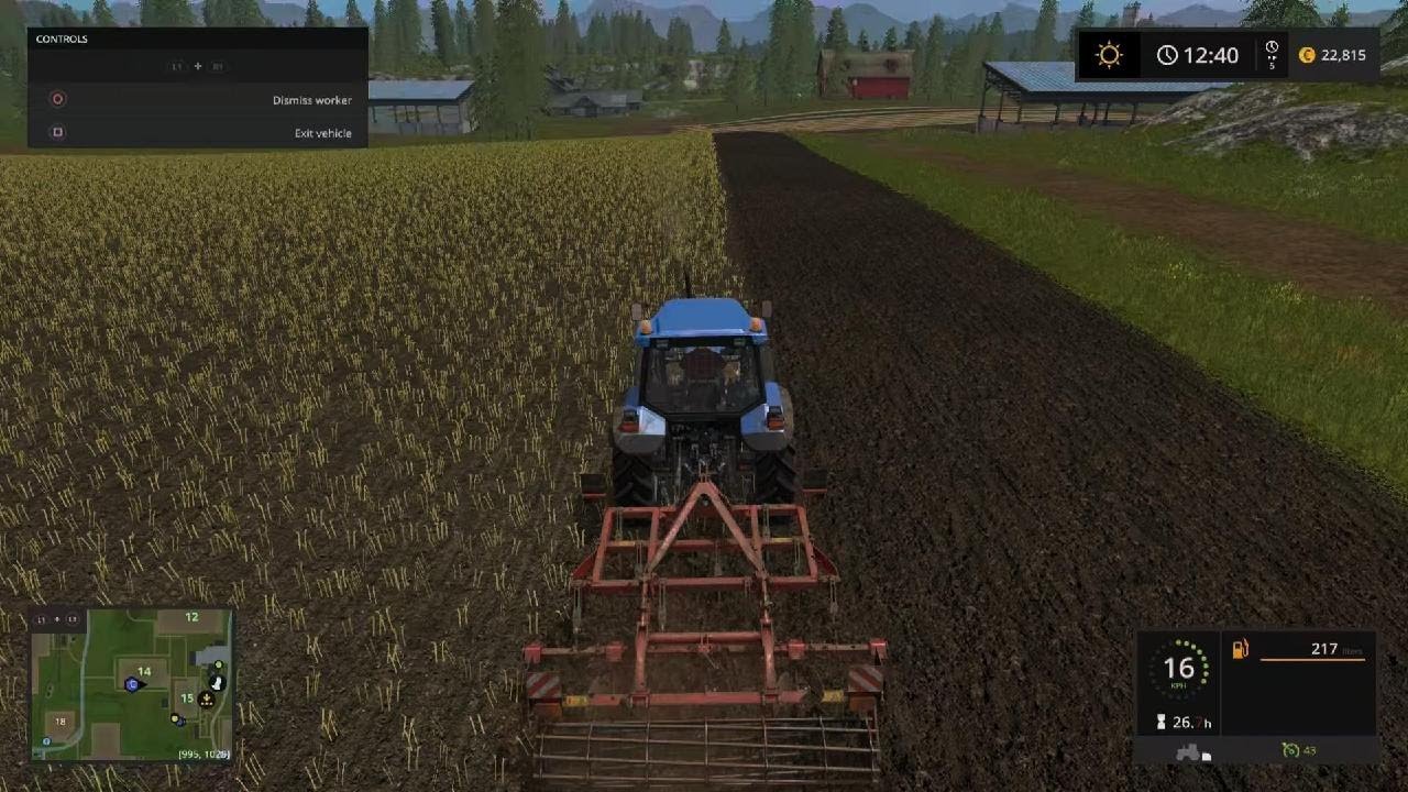 Farming Simulator 17 Gameplay 3 - YouTube