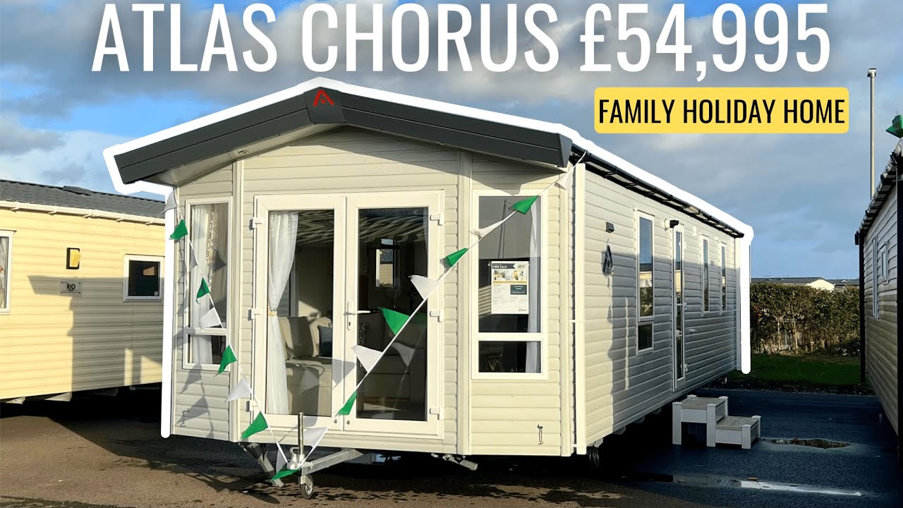 Static Caravan - 2022 Atlas Chorus 3 Bed - Family Holiday Home - YouTube