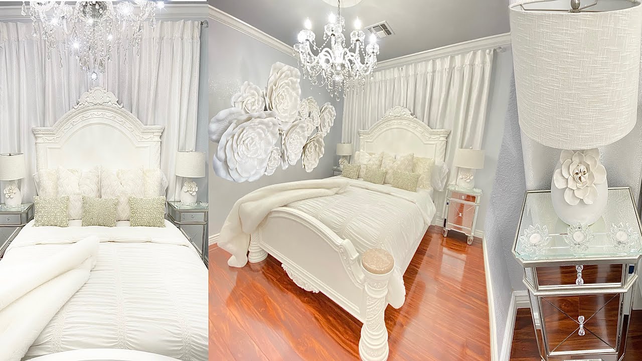 SPRING GLAM BEDROOM REFRESH | budget friendly decorating ideas - YouTube