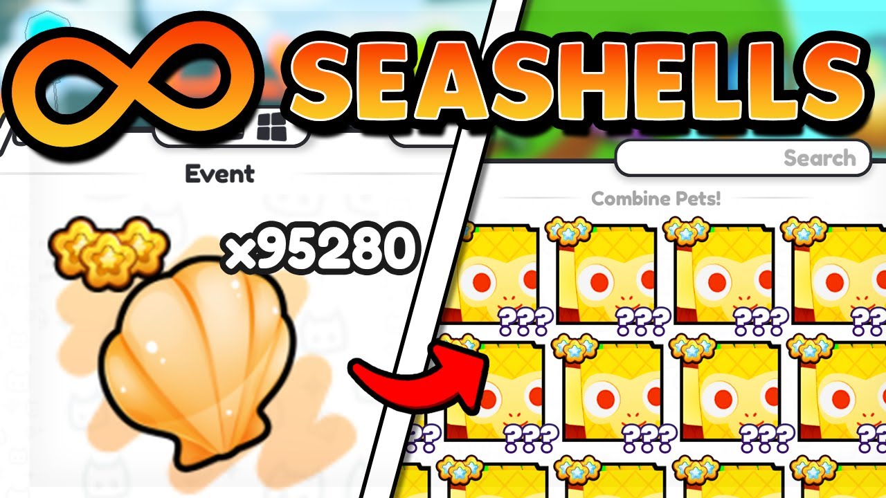 The BEST METHOD To Get SEASHELLS In PET SIMULATOR 99! - YouTube