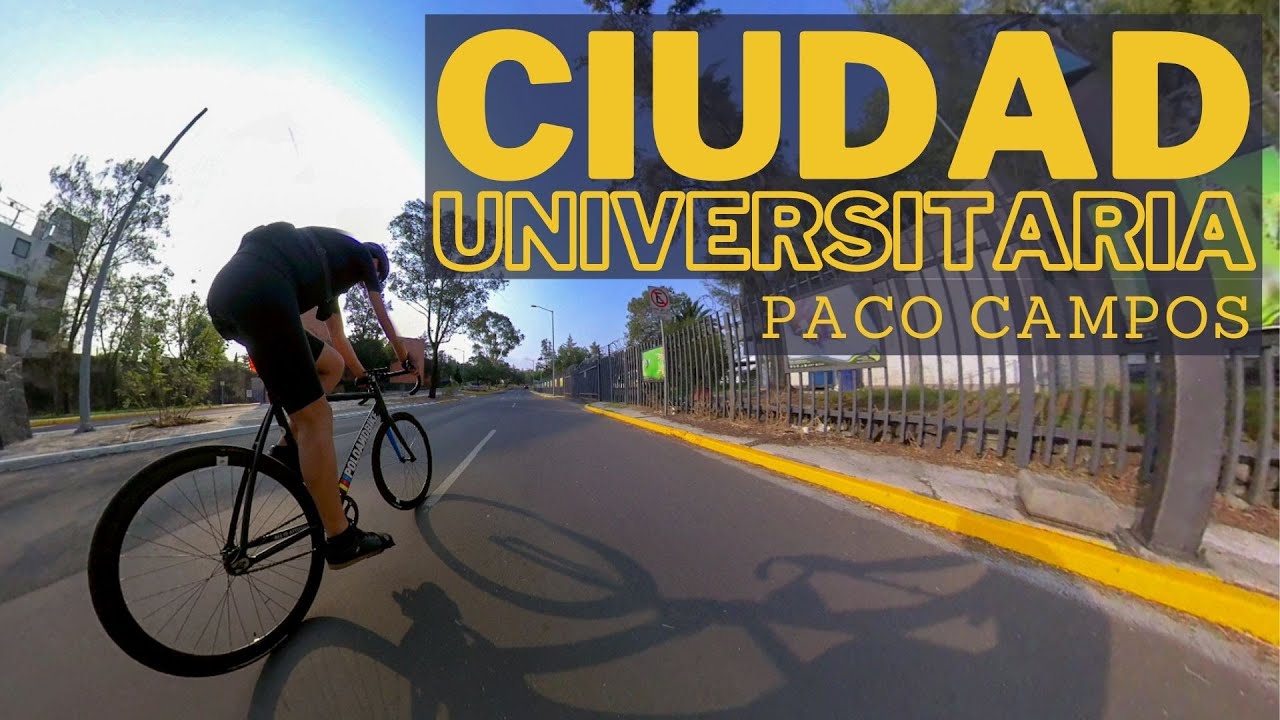 UNAM CU EN BICI | ¿DÓNDE RODAR EN BICI EN CDMX? | DE TOUR POR CIUDAD ...