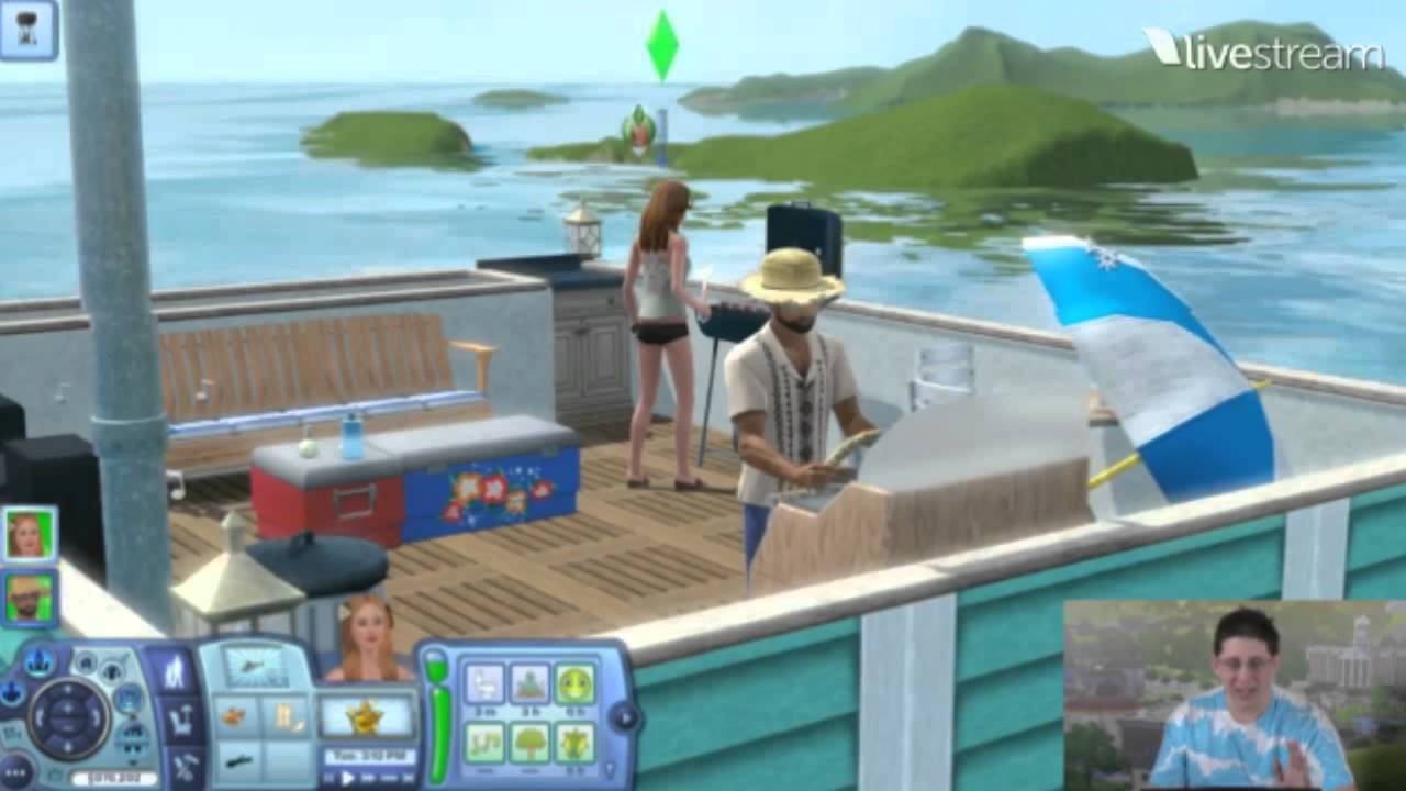 The Sims 3: House Boats, Toddler Objects, & Plant Sims! - YouTube