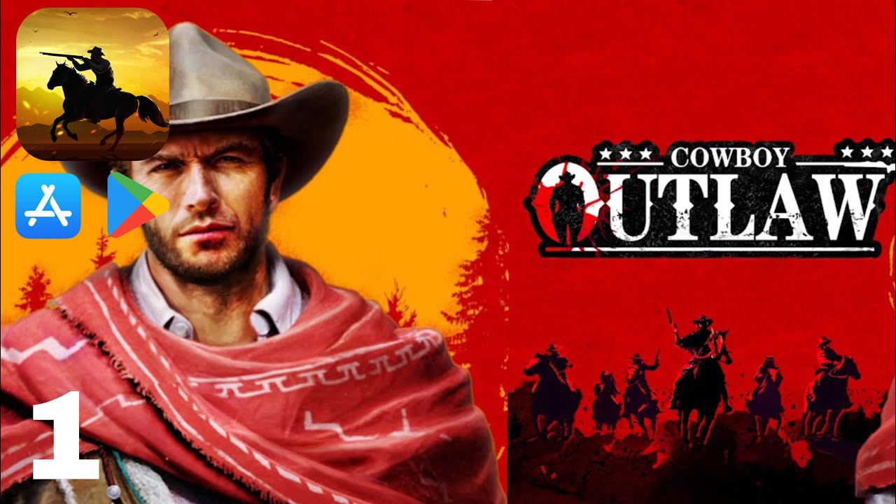 Outlaw Cowboy:west adventure | Gameplay on IOS / ANDROID #1 - YouTube