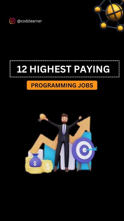 💰💸Highest Paying programming Jobs 💰💸 #shorts #programming #tech - YouTube